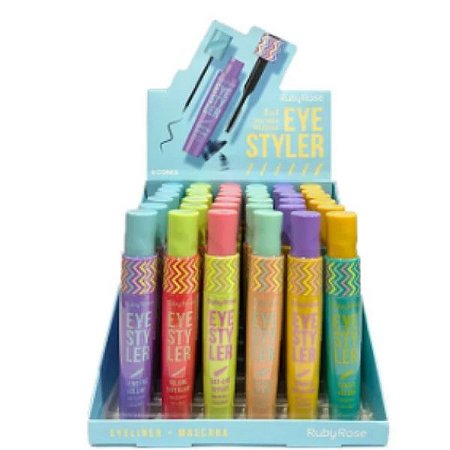 Ruby Rose - Eye Styler 2 in 1 Delineador + Mascara HB8310 - 36 Unid ...
