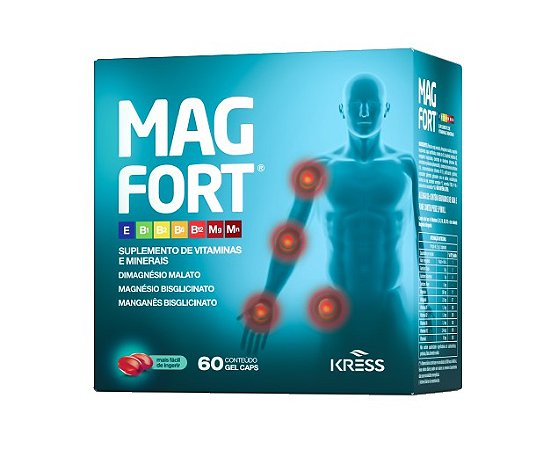 MAG FORT - SUPLEMENTOS DE VITAMINAS E MINERAIS - BOA SAUDE - BOA SAUDE ...