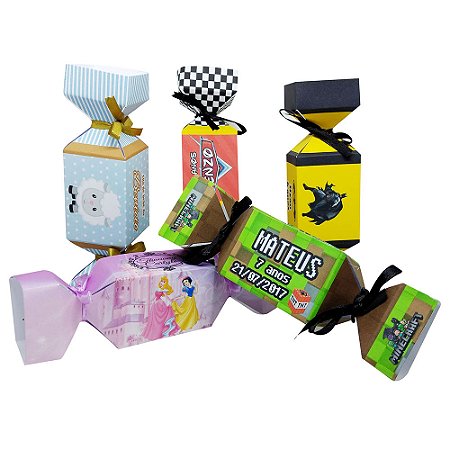 Caixa Bala Personalizada - Hippart