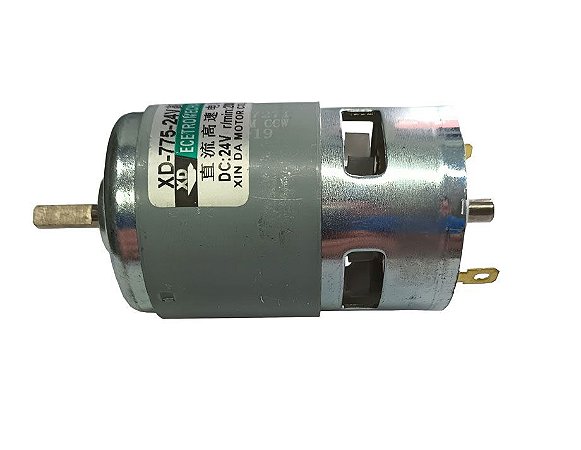 Motor XD-775 24v Alta Velocidade Escovado DC 24v 20.000 Rpm - PISCALED ...