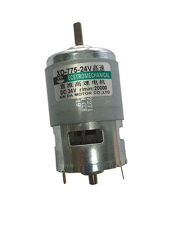 Motor XD-775 24v Alta Velocidade Escovado DC 24v 20.000 Rpm - PISCALED ...