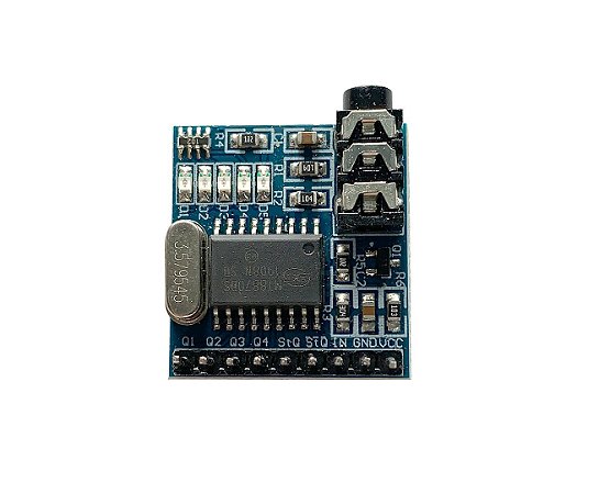 Módulo Decodificador DTMF MT8870 - PISCALED | Arduino | Componentes ...