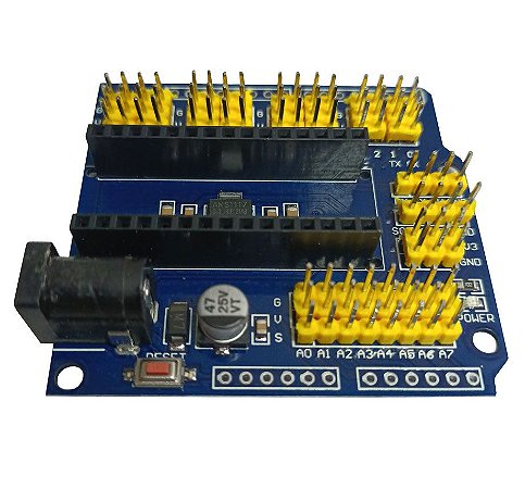 Modulo Adaptador para Expansao Arduino Nano - PISCALED | Arduino ...