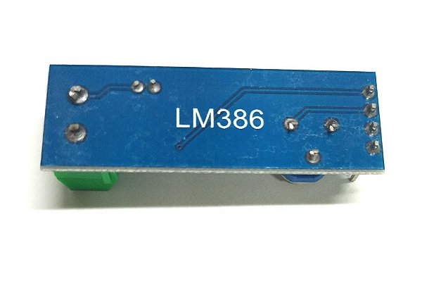 Módulo Amplificador De Áudio Lm386 5-12Volts Ajustável - PISCALED ...