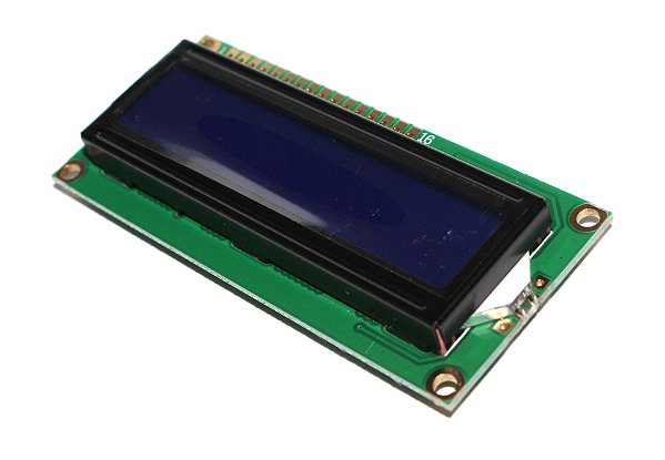 Display LCD 16x2 Backlight Azul - PISCALED | Arduino | Componentes ...