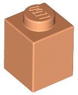 Tijolo 1x1 Nougat - TECLINC