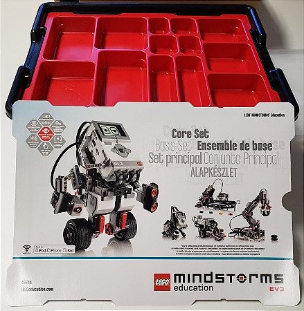 Caixa Plástica Lego Mindstorms EV3 - TECLINC