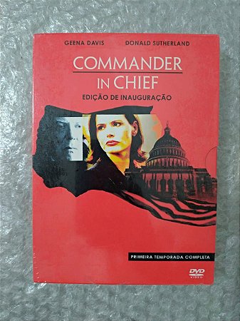 DVD Commander in Chief (1ª temporada) - Rod Lurie - Seboterapia - Livros