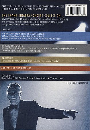 DVD - BOX Frank Sinatra – Concert Collection ( Livreto + 7 dvds ...