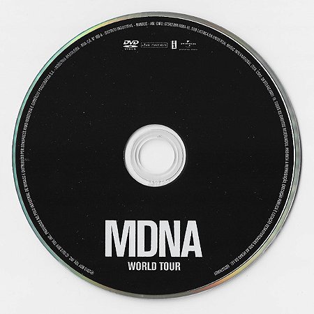 DVD - Madonna – MDNA World Tour - Colecionadores Discos - vários ...