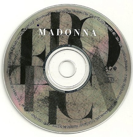 CD Madonna – Erotica - Colecionadores Discos - vários títulos em Vinil, CD, Blu-ray e DVD