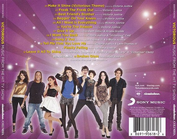 Victorious Cast ‎– Victorious - Colecionadores Discos - vários títulos ...