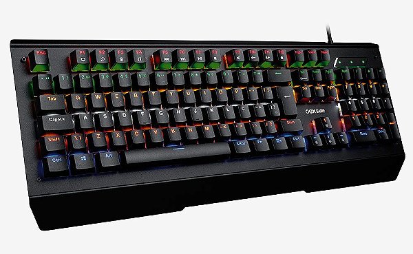 TECLADO MECÂNICO OEX ZORD RGB SWITCH BLUE TC604 - Evolutek Informática ...
