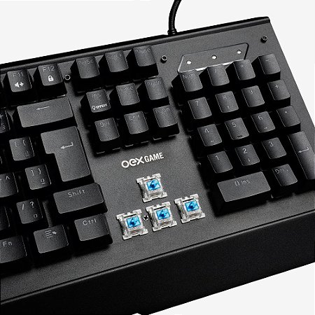 TECLADO MECÂNICO OEX ZORD RGB SWITCH BLUE TC604 - Evolutek Informática ...