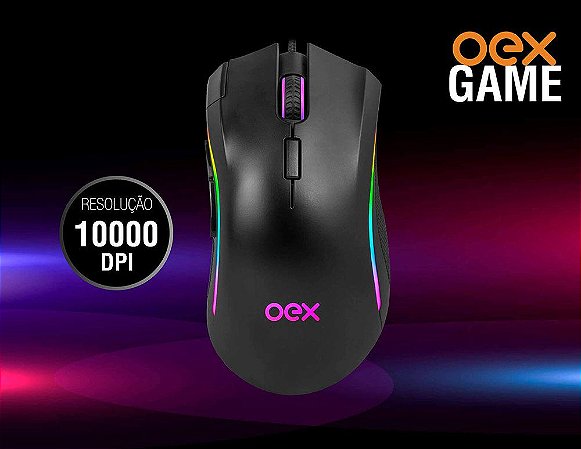 MOUSE GAMER OEX GRAPHIC MS313 10000DPI - Evolutek Informática | O ...