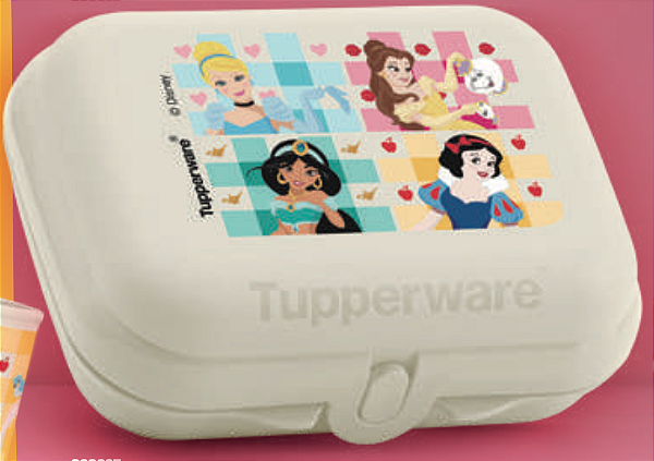 Tupperware Tupper Snack Pequeno Princesas - Mãe, Casei e Agora?-Tupperware!