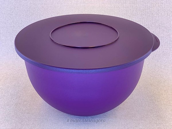 Tupperware Murano 4,3 Litros Roxa - Mãe, Casei e Agora?-Tupperware!