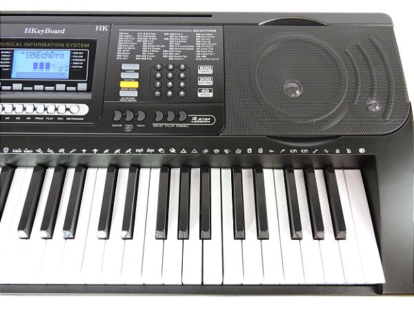 Teclado Musical Arranjador 61 Teclas HK 812 - Sensitive - NewSons ...