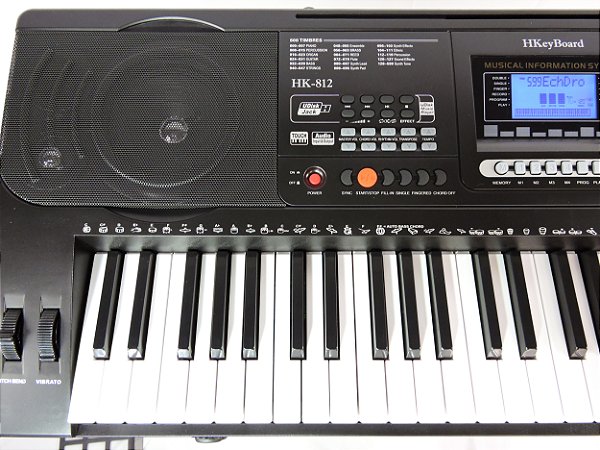 Teclado Musical Arranjador 61 Teclas HK 812 - Sensitive - NewSons ...