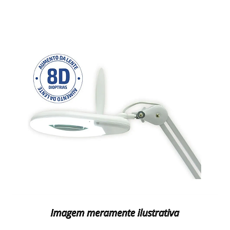 Lupa de Bancada com Luminária LED HL-400 8D Hikari - SmartProjects ...