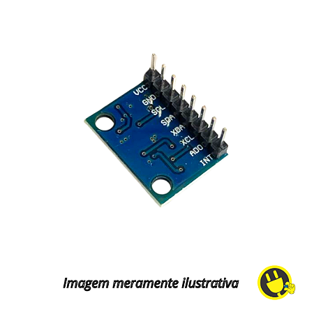 Acelerômetro e Giroscópio 3 Eixos 6 DOF MPU-6050 - Pinos Soldados ...
