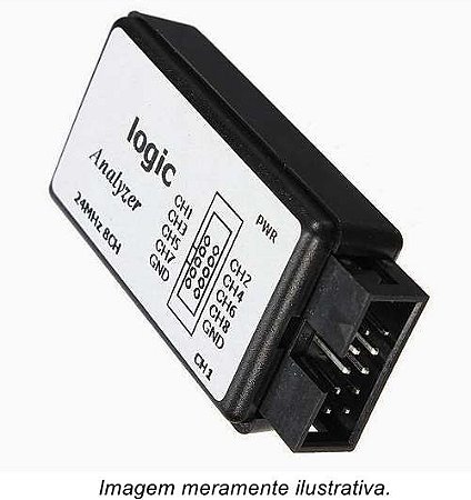 Analisador Lógico 8 Canais 24MHz com Interface USB - Arduino e Raspberry em Manaus é na Smart ...