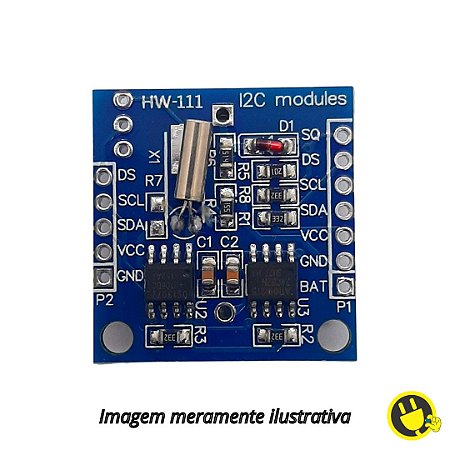 Módulo Relógio RTC DS1307 - Arduino e Raspberry em Manaus é na Smart ...
