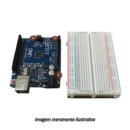 Base Acrílico para Arduino UNO e Protoboard 400 Furos - SmartProjects ...