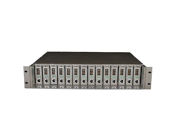 Rack para conversor fibra 14 Slots Rackmount Chassis TPLINK TL-MC1400 ...