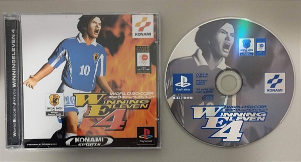 Ps1 - World Soccer Jikkyou Winning Eleven 4 - USE GAMES - Loja ...