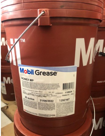 Graxa Mobil RONEX MP 20 kg (Complexo de lítio NLGI 2 - Aprovação Ford ...