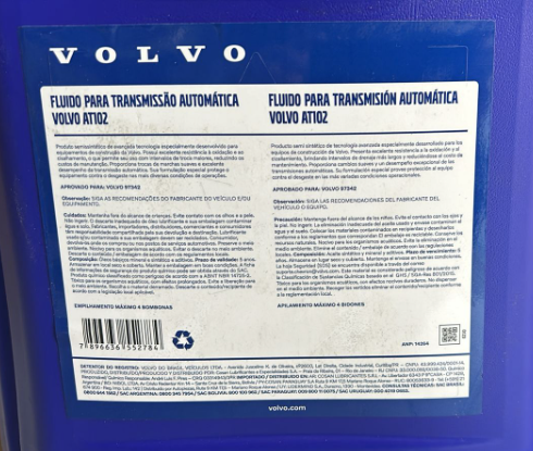 VOLVO Automatic transmission Fluid 97342 AT102 - Óleo de Transmissão ...