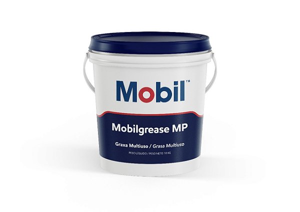 Mobil Graxa Mobilgrease MP 10 Kg (Hidroxiestearato de lítio NLGI 2 ...