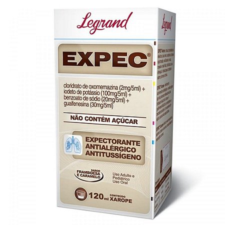 Expec Xarope 120ml Legrand