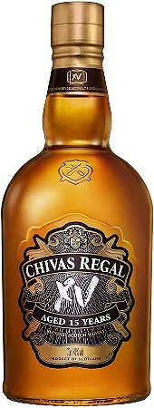 Whisky Chivas Regal XV 15 anos Escocês - 750ml - Bebidas BH Delivery - ZapVendas (31) 9.7574-1007
