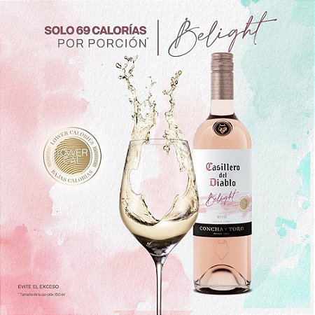Vinho Casillero del Diablo Belight Rose - 750 ml - Bebidas BH Delivery ...