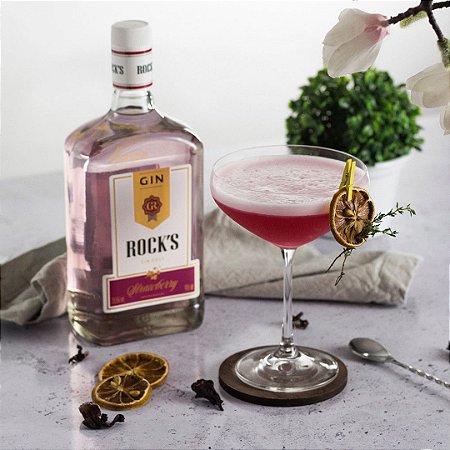 Gin Rock's Strawberry - Fante - 1L - Bebidas BH Delivery - ZapVendas ...