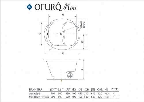 MINI OFURO - MONDIALLE - Nicetubs