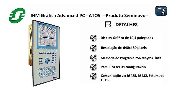 Sotta Store -IHM HMI Atos 2720.21 Advanced PC - SottaStore - A maior ...