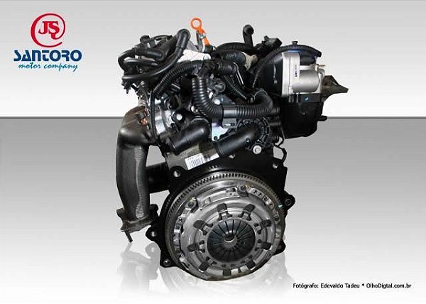 MOTOR COMPLETO VW 1.6 FLEX FOX/POLO 2004-2010 NOVO ORIGINAL COMPLETO ...