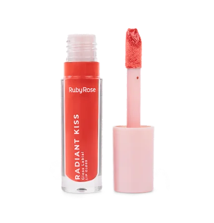 LIP GLOSS RADIANT KISS RUBY ROSE - HB-L6400-1 - COR RK10 - Bellíssima ...