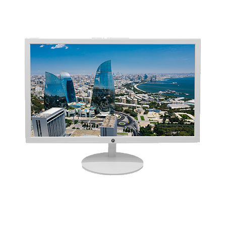 MONITOR LED 17.1 BRAZILPC 17BPC-XIEB BRANCO WIDESCREEN BOX - Brazil PC