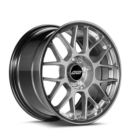 Rodas Esportivas APEX ARC-8 Hyper Black 5x120 17x8,5 ET40 - 17x9 ET42 ...