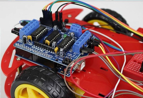 KIT ROBÔ 4WD BLUETOOTH - ARDUCORE - Robótica Educacional arduino