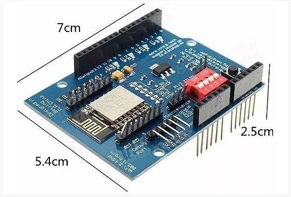 Shield Esp8266 Wifi Wireless Para Arduino Uno R3 Mega Esp 12e
