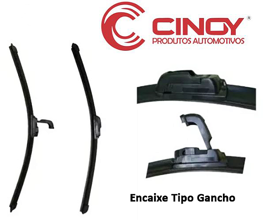 PALHETAS CINOY SILICONE - ENCAIXE TIPO GANCHO - 21 POLEGADAS - All Shine
