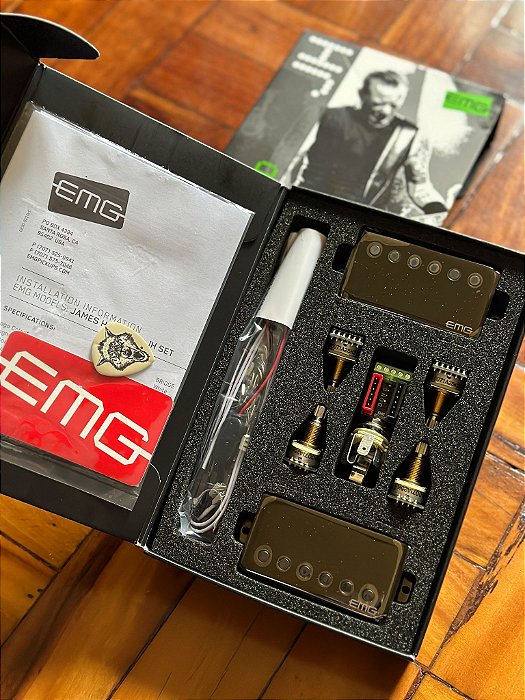 CAPTADORES EMG-JH SET - JAMES HETFIELD - Crunch Music