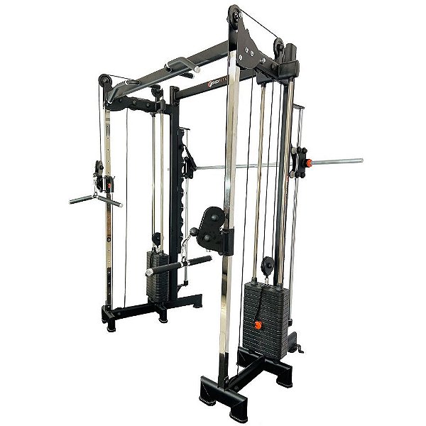 Super Kit Smith Cross 160kg + Banco Regulável Profissional - Casa da ...