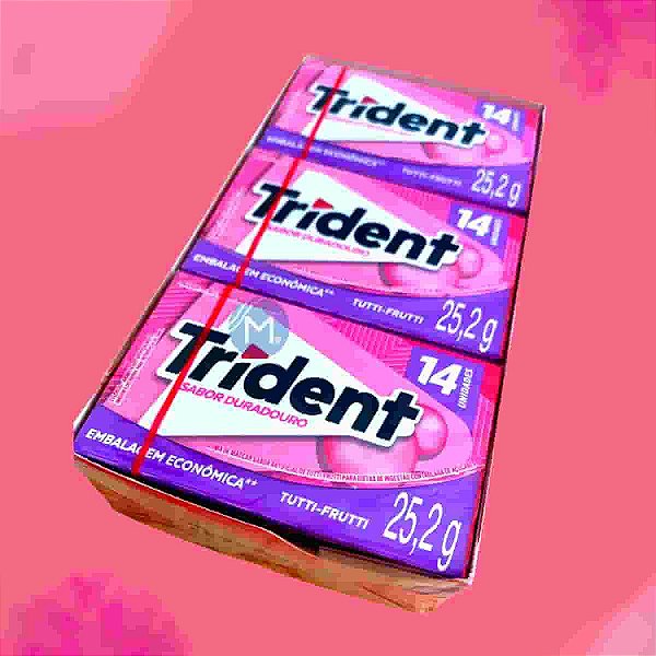 Caixa Trident Tutti-Frutti com 12 unidades | Compre na Mercadoce ...