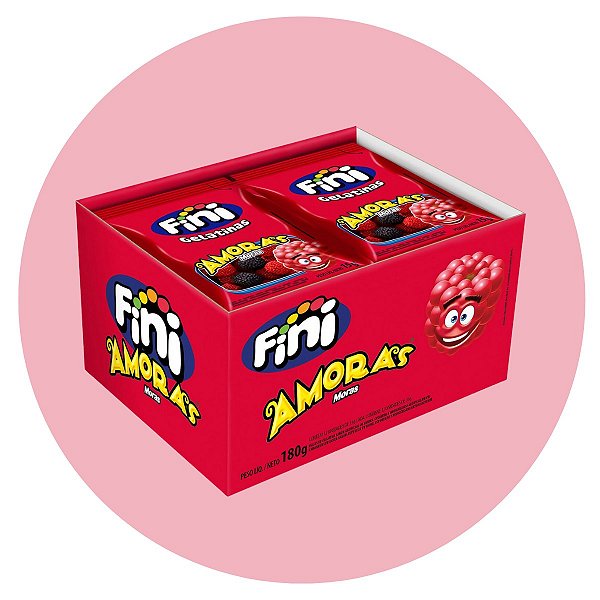 Bala Mini Fini com 12 unidades de 15g | Escolha o Sabor | Compre na Me ...